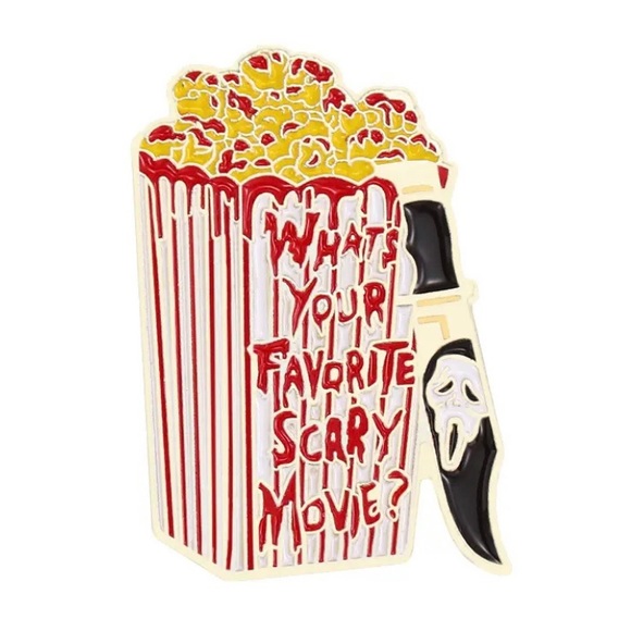 Jewelry | 63 Whats Your Favorite Scary Movie Horror Scream Popcorn ...